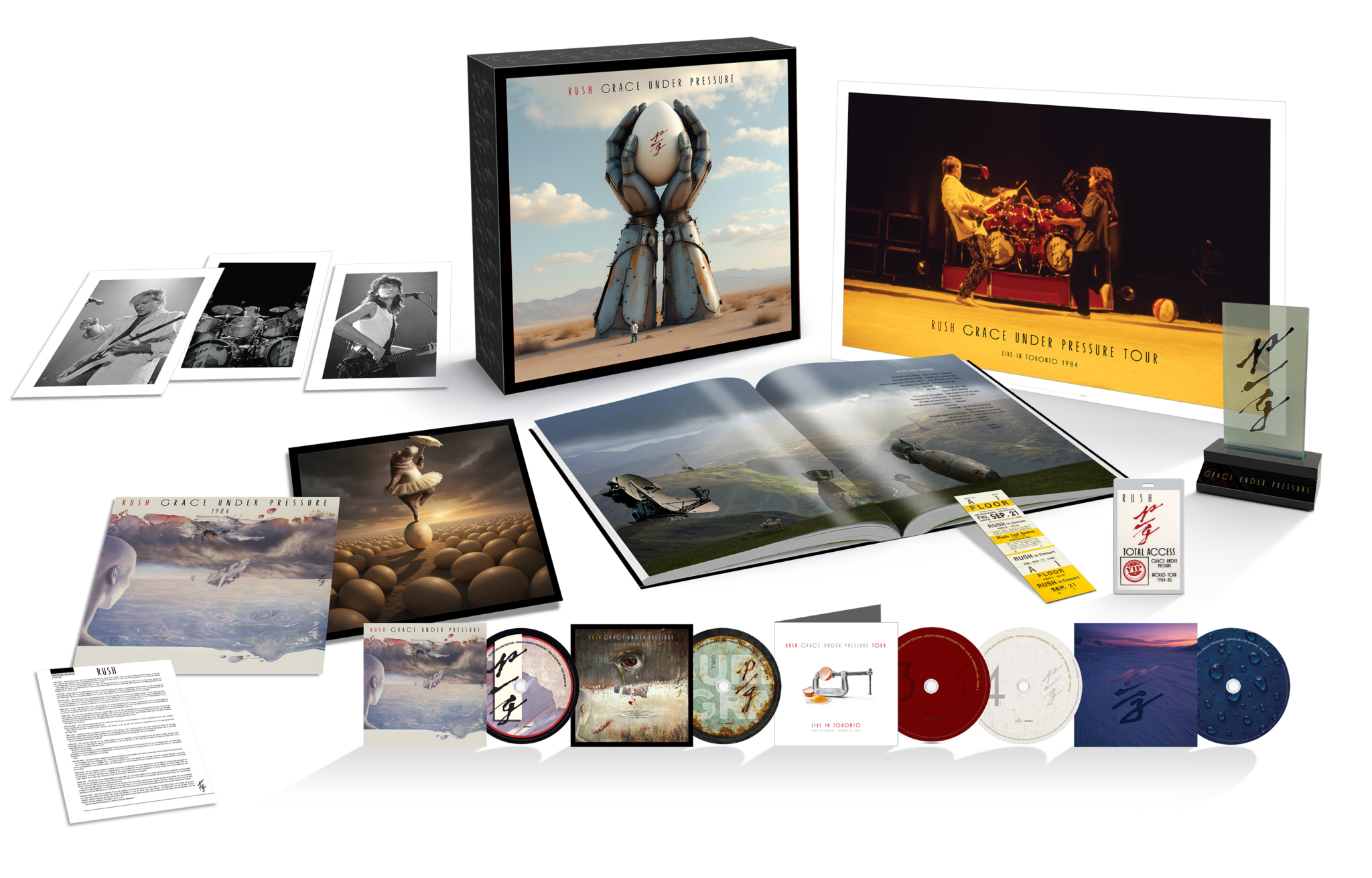 RUSH’S GRACE UNDER PRESSURE reissues - Anthem Entertainment L.P